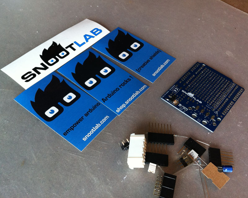 Snootlab - Essai de l'Arduino i2C Power proto shield : Controlleur PWM de ventilateurs asservis ...