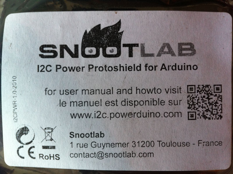 Snootlab - Essai de l'Arduino i2C Power proto shield : Controlleur PWM de ventilateurs asservis ...